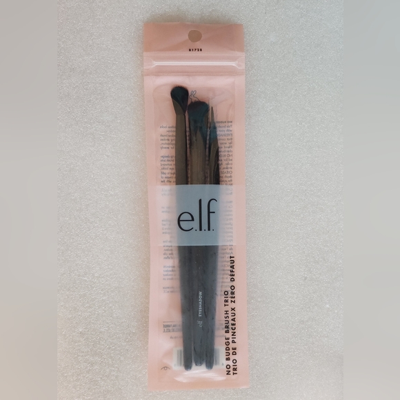 ELF | Makeup | Elf No Budge Brush Trio | Poshmark